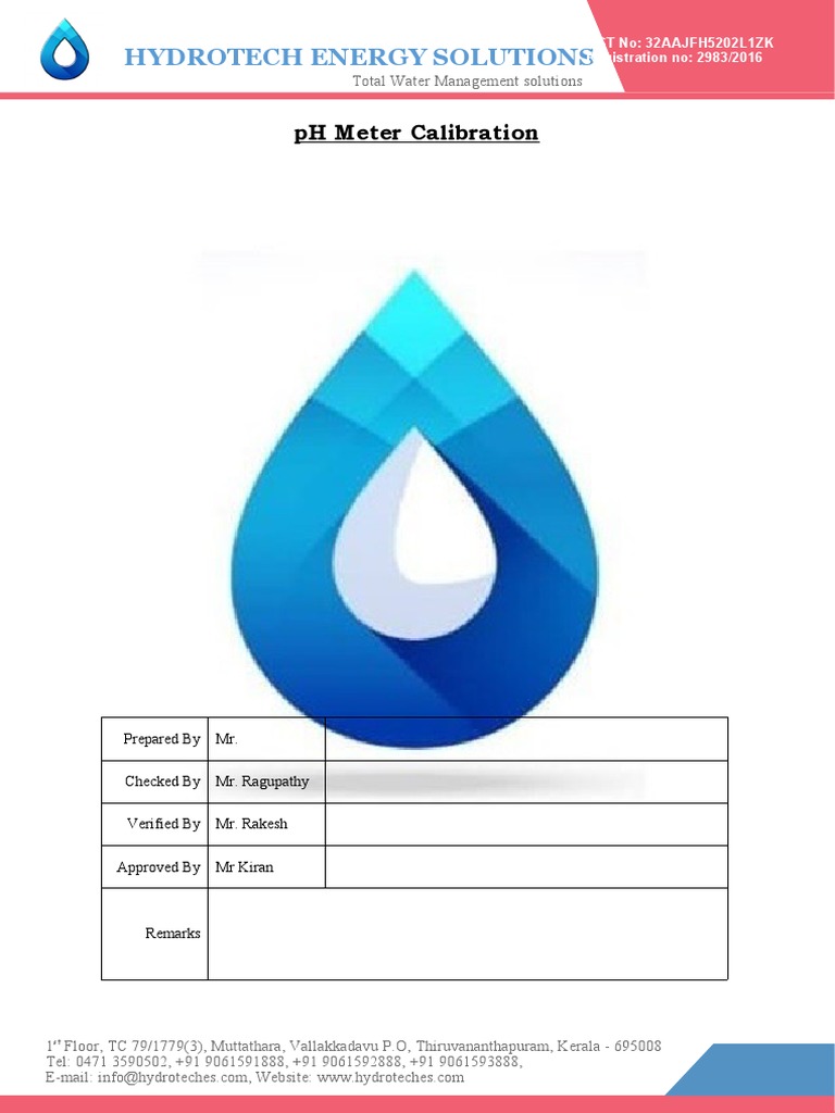 PH Calibration Procedure | PDF