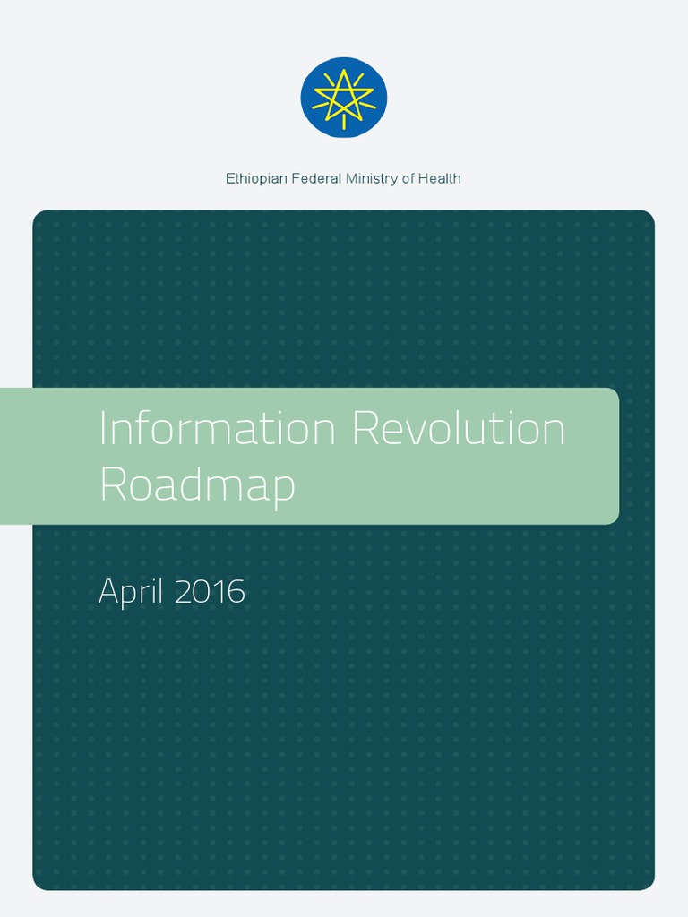 Ethiopian Federal Ministry of Health Information Revolution Roadmap: A ...