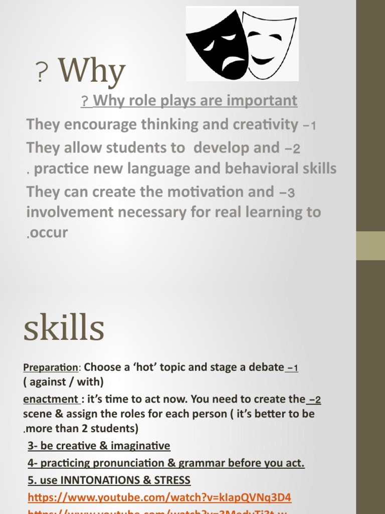 Role-Play Skills | PDF | Career & Growth | Social Science