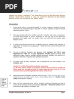 Adverse Possession: Key Elements Explained | PDF | Adverse Possession ...