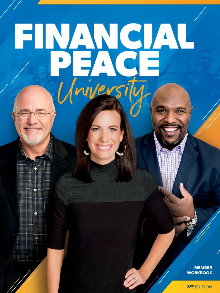 Financial Peace University - Member Workbook | PDF | Loans | Debt Financial Peace University - Member Workbook | PDF | Loans | Debt