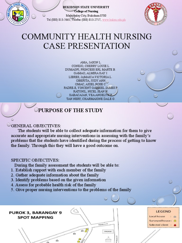 Community Health Nursing Case | PDF | Hypertension | Diet & Nutrition