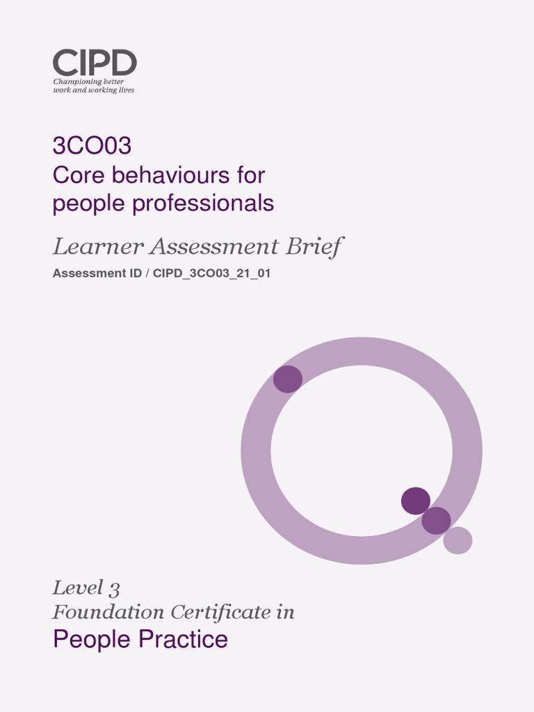 Core Behaviours for People Professionals | PDF | Learning | Value (Ethics)
