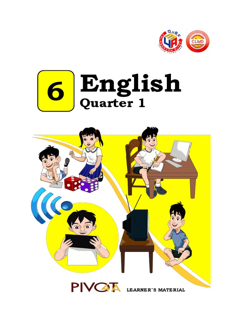 English: Quarter 1 | PDF | Learning | Image
