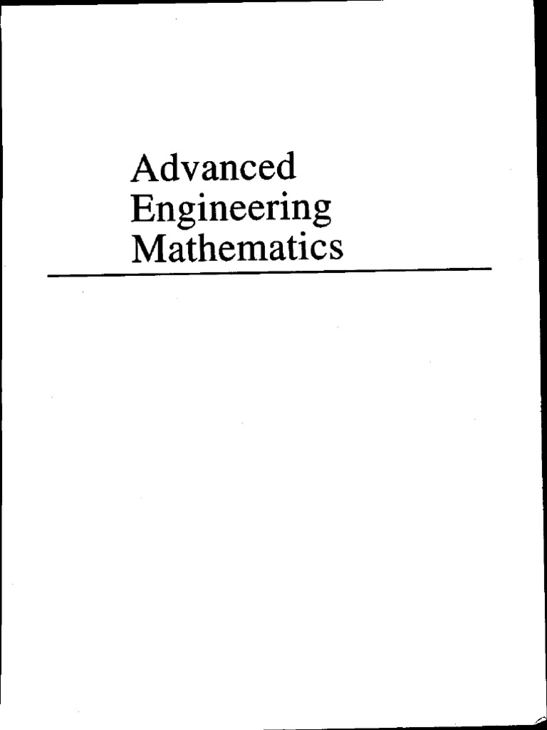 Advanced Engineering Mathematics 8th Edition | PDF
