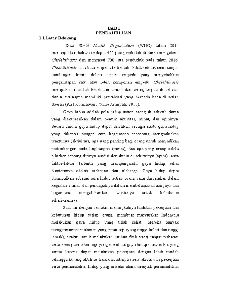 Tim Laporan Kasus TK 3 Askep Cholelithiasis | PDF