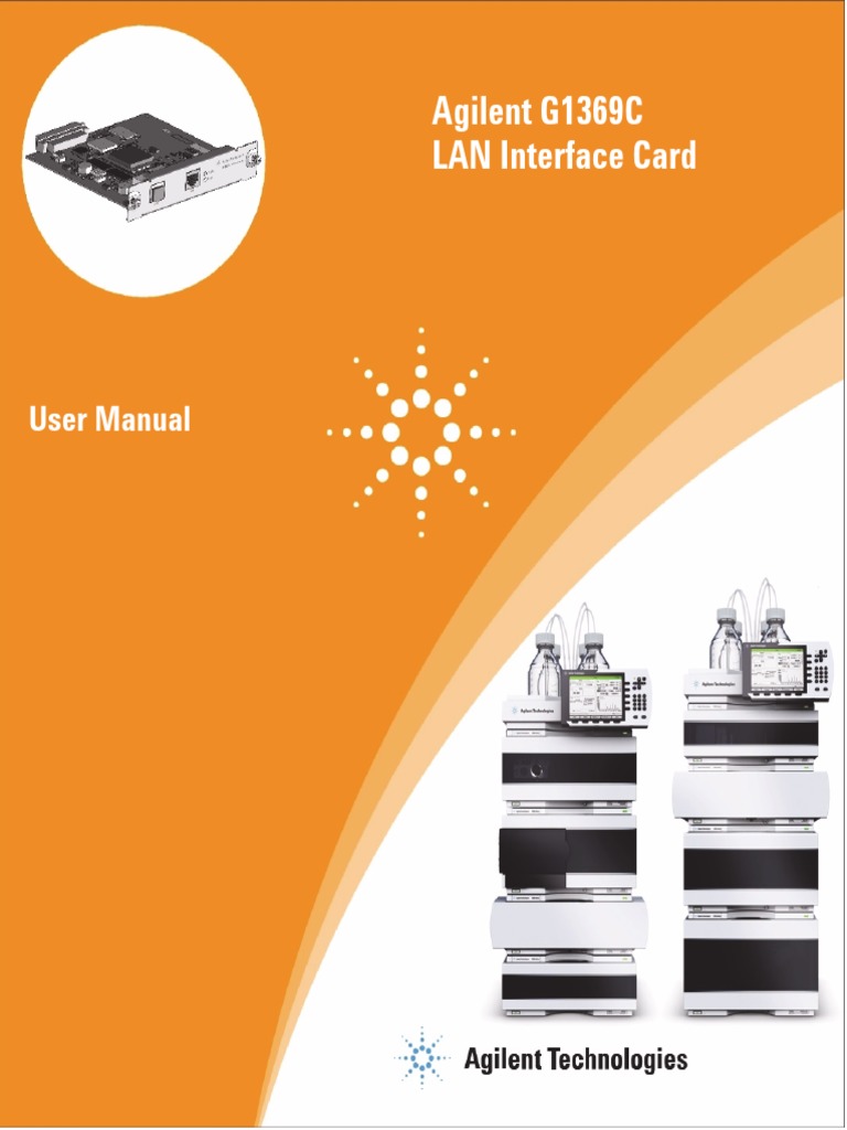 Agilent G1369C LAN Interface Card: User Manual | PDF | Ip Address ...