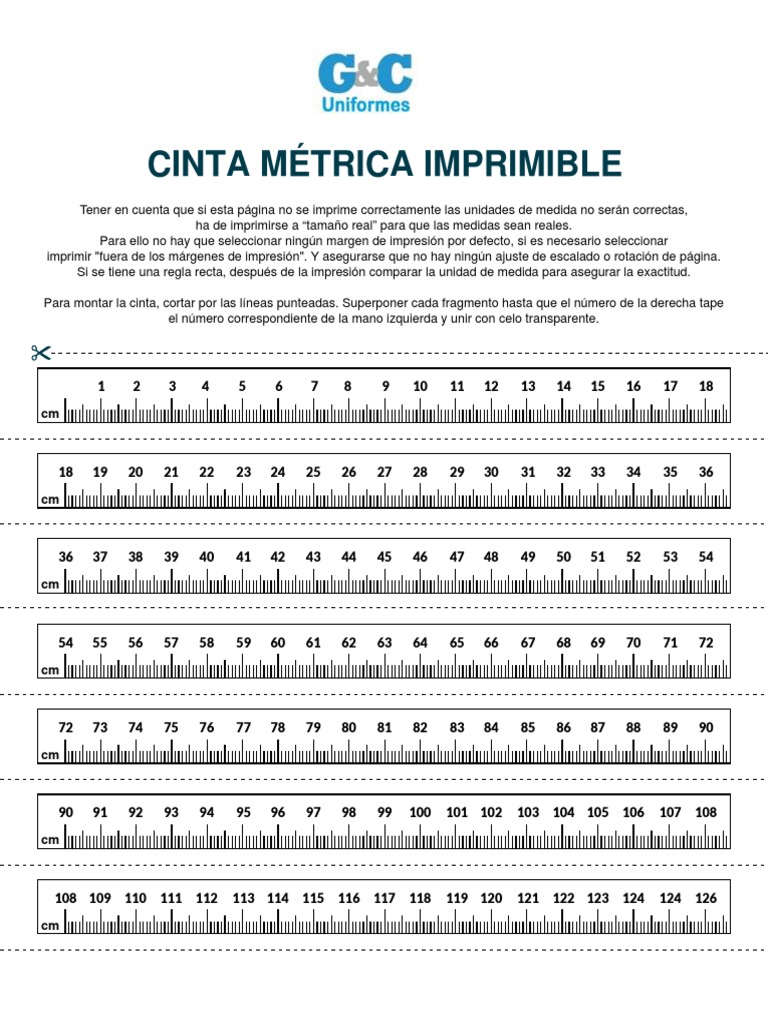 Cinta Metrica GC | PDF