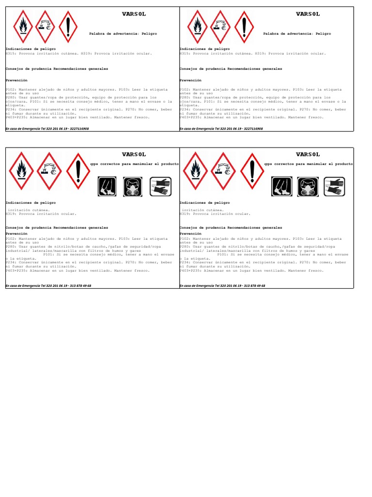 VARSOL | PDF | La seguridad