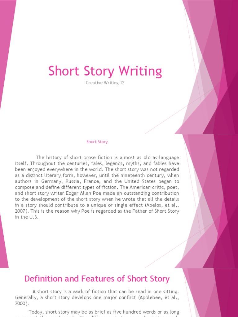 LESSON 5 Short Story Writing | PDF | Irony | Narration