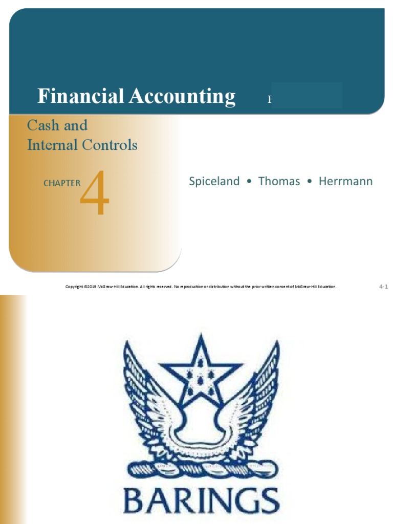 Financial Accounting: Cash and Internal Controls | PDF | Sarbanes–Oxley ...