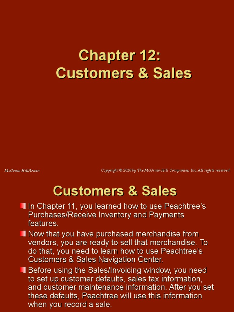 Chap 012 | PDF | Receipt | Invoice