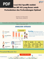 Indikator Kinerja Program Gizi 2020 - 2024 | PDF