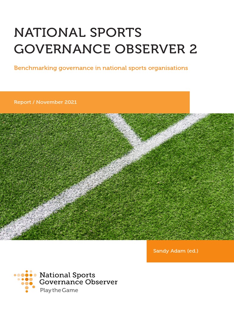 National Sports Governance Observer 2 Final Report | PDF | Governance ...