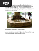 Fountain Design Guide | PDF | Fountain | Pump