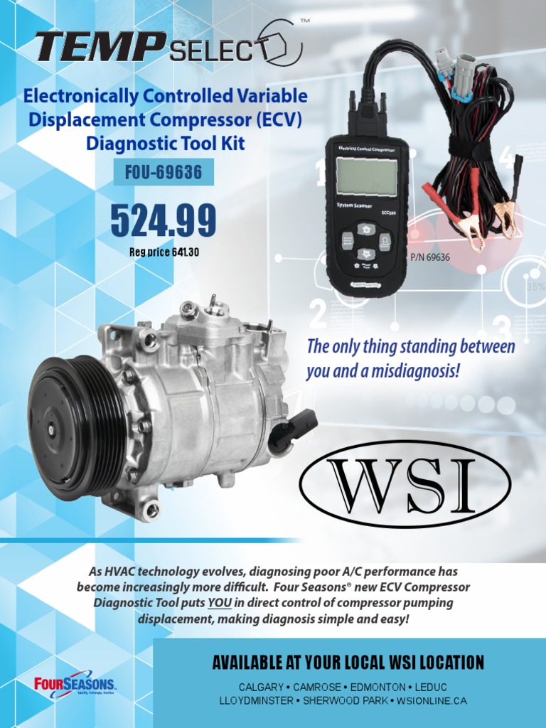 Selec T: Electronically Controlled Variable Displacement Compressor ...