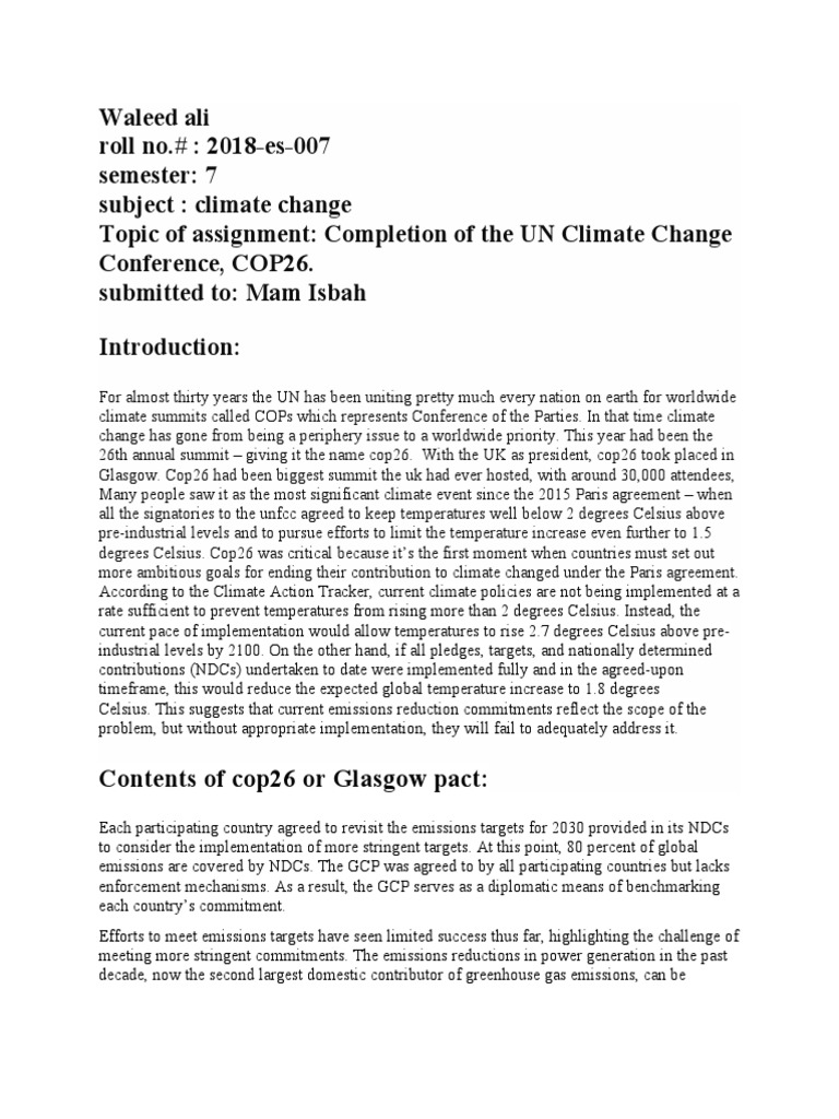 Climate Change Presentation | PDF | Climate Change | Natural Environment