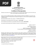 Certificate of Gross Sales | PDF