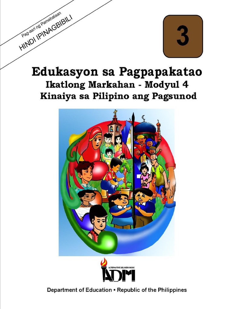 EsP3 Q3 Mod4 Kinaiyasapilipinoangpagsunod v3 | PDF