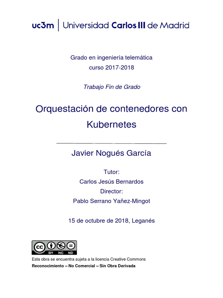 Orquestación de Contenedores Con Kubernetes | PDF | Servidor ... Orquestación de Contenedores Con Kubernetes | PDF | Servidor ...