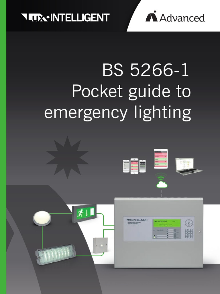 BS 5266-1 Pocket Guide To Emergency Lighting | PDF | Fire Safety ...