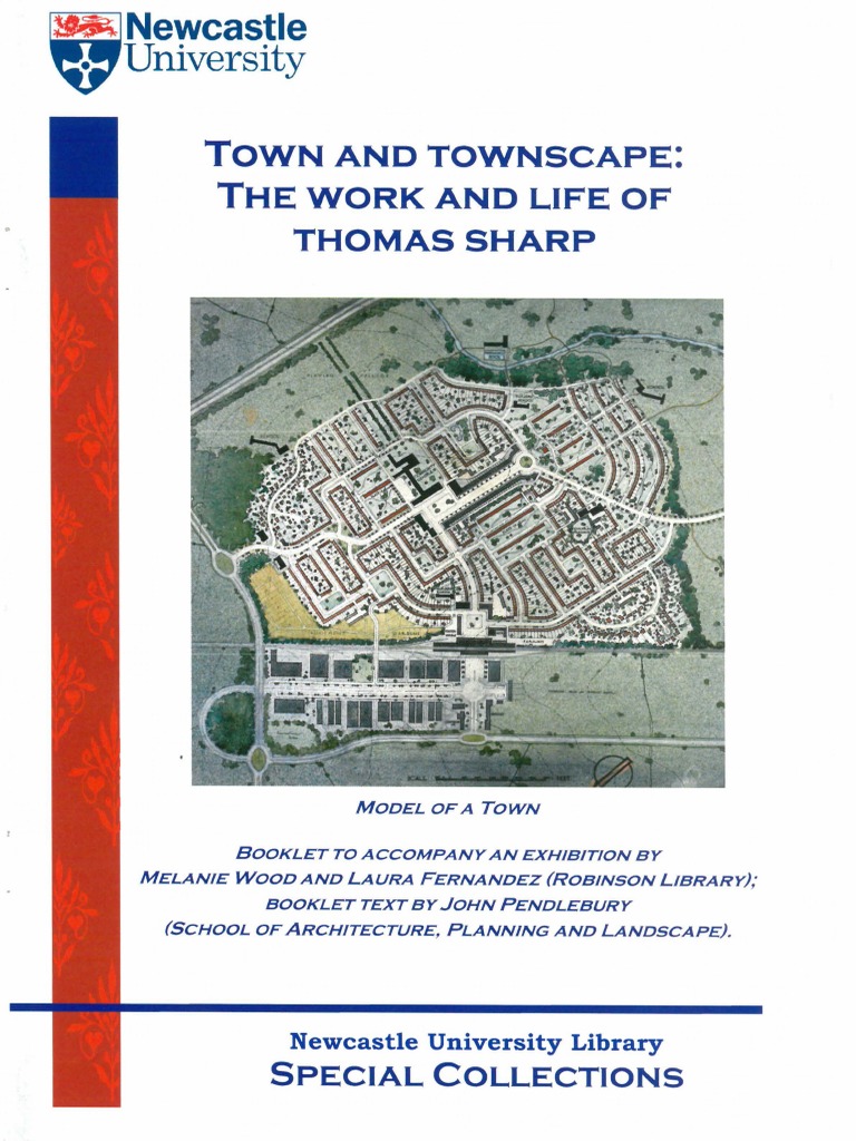 Thomas Sharp Booklet - Def | PDF