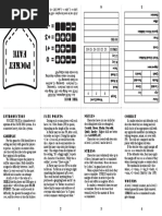 Playcall Sheet Blank Template | PDF | American Football | Sports