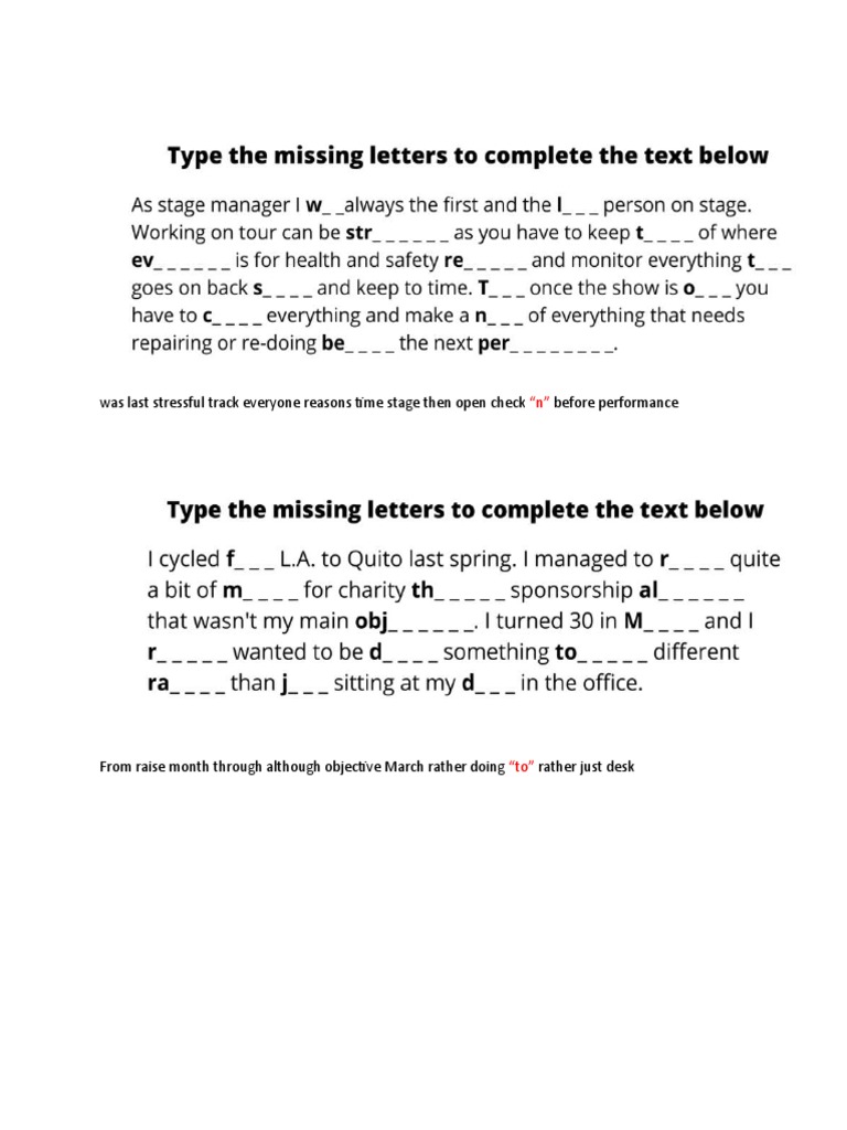 Duolingo Practice Test 1 | PDF