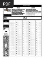 Sample Answer Sheet | PDF