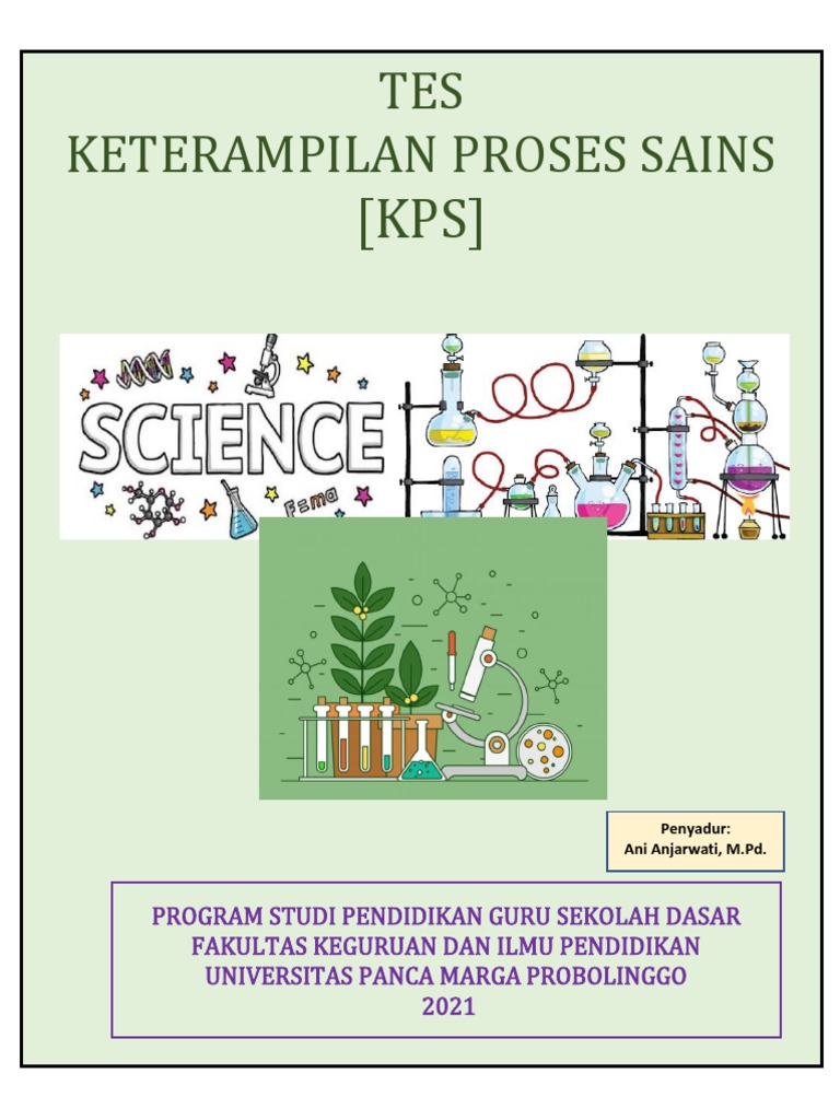 Tes Keterampilan Proses Sains SD | PDF