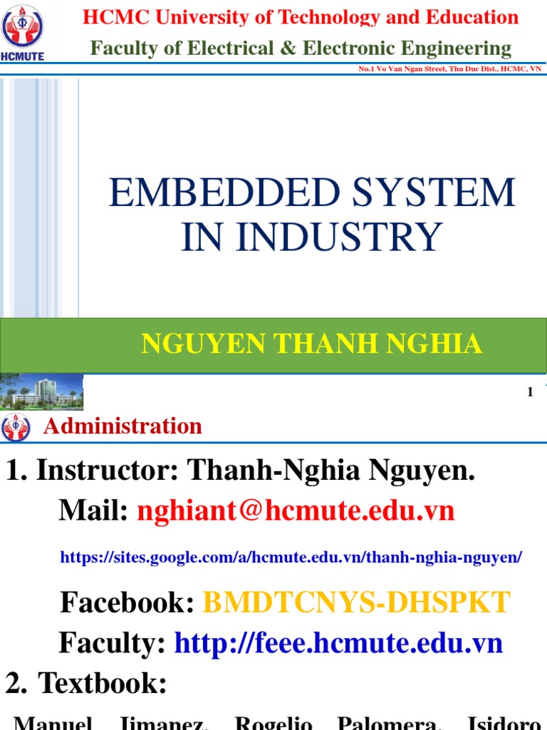Chapter 1 - Introduction To Embedded Systems | PDF | Embedded System ...