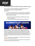 Locomotor and Non Locomotor Movements Folk Dance Basic Step | PDF | Dances | Animal Locomotion