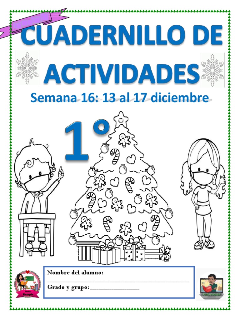 1° Primer Grado Cuadernillo de Actividades | PDF