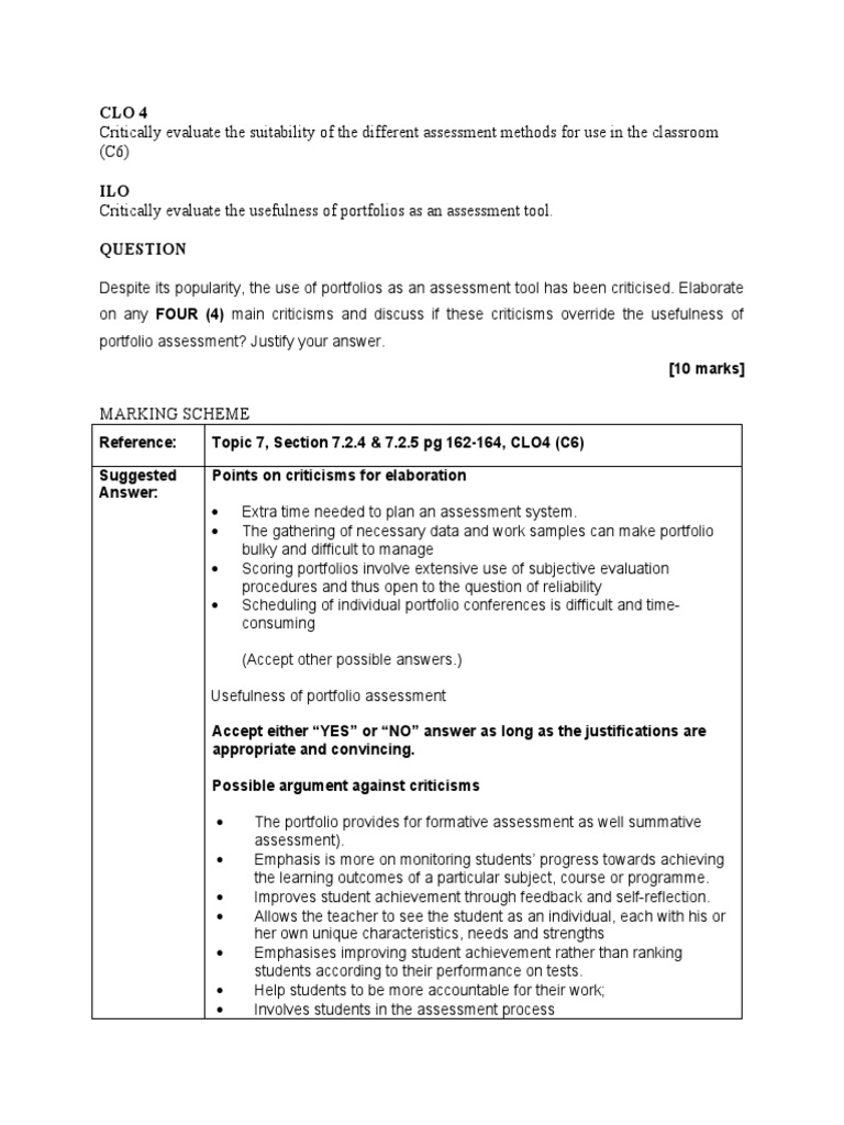 CLO ILO in Assessment | PDF | Educational Assessment | Communication