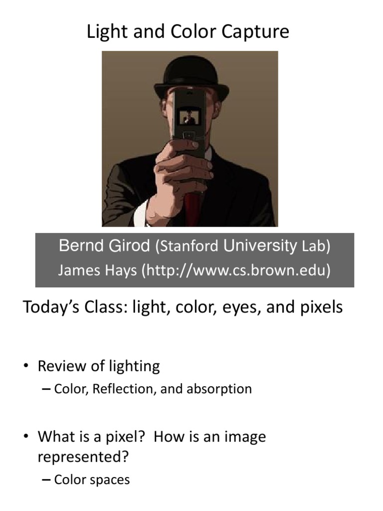 3a-Light and Color Capture | PDF | Eye | Reflection (Physics)