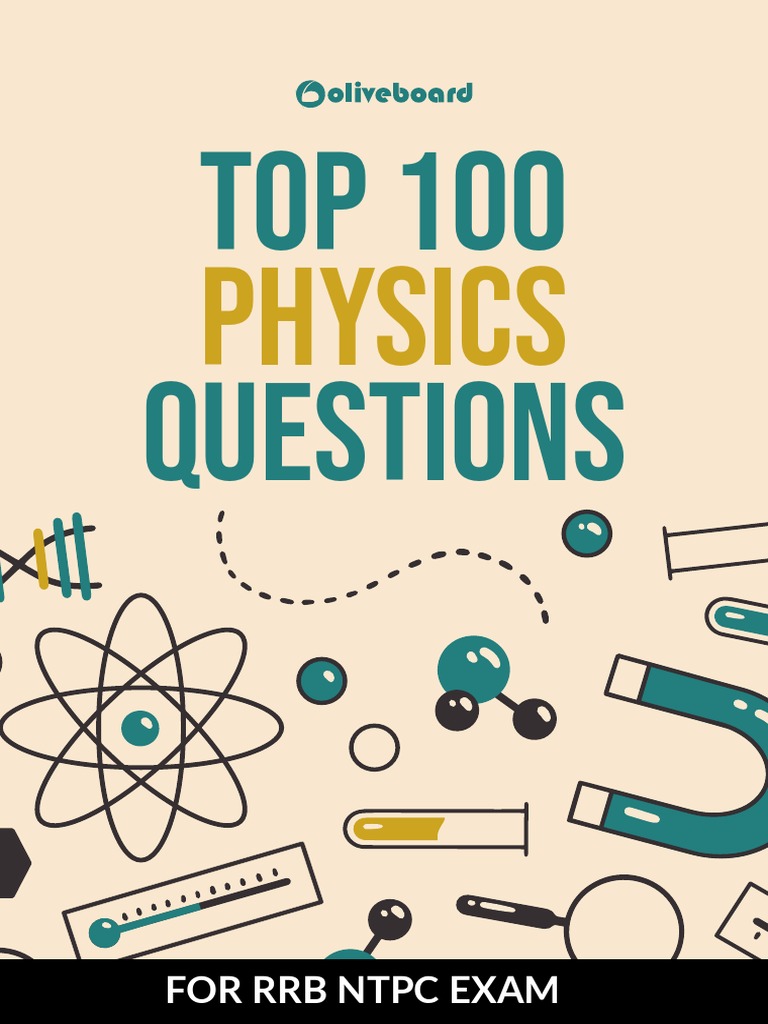 TOP 100 Questions: Physics | PDF | Light | Waves