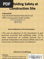 07 01 24 Toolbox Talk Scaffolding | PDF | Scaffolding | Occupational ...