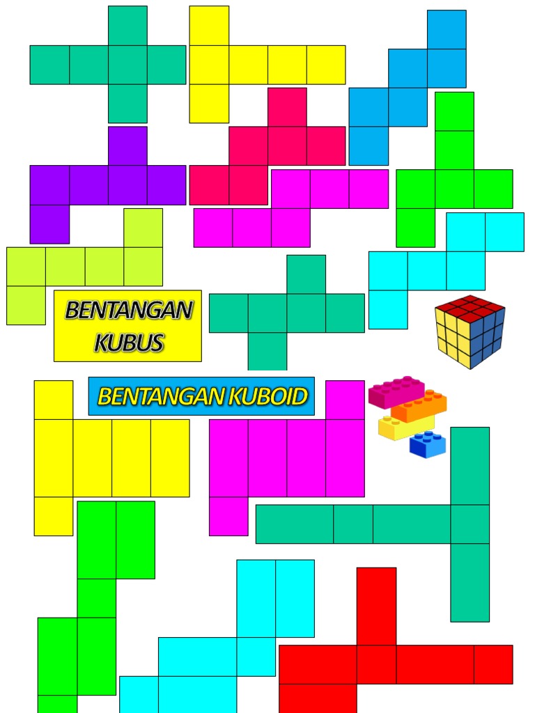 Bentangan Bentuk 3 Dimensi | PDF