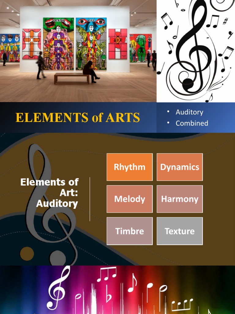 Auditory - Elements of Arts | PDF | Harmony | Melody
