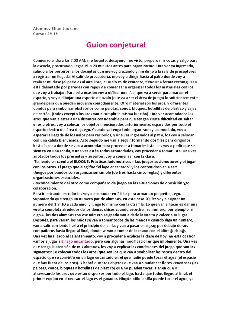 Guion Conjetural DyC EFI | PDF