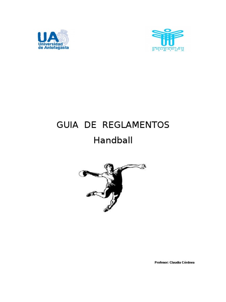 Guia de Reglamentos Handball | PDF