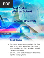 Lecture - ASCII and Unicode | PDF | Ascii | Character Encoding