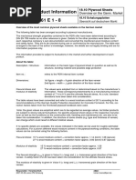 EN 636 Plywood Specifications Guide | PDF | Plywood | Humidity