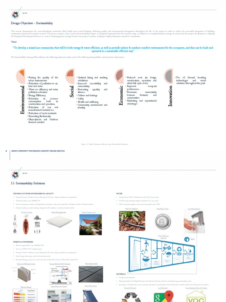 NEOM Presentation Sustainability - R0 PDF | Download Free PDF ...