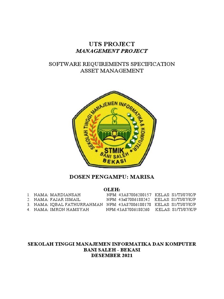 Project UTS MEMPRO | PDF | Komputer