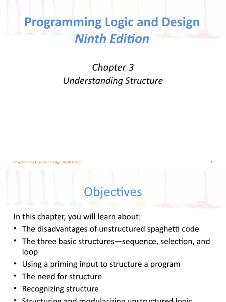 Chapter 3 Understanding Structure SLIDES | PDF | Control Flow ...