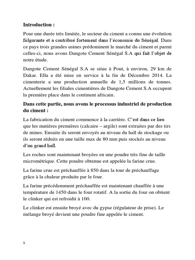 Soutenance PFE | PDF | Ciment | Transfert thermique