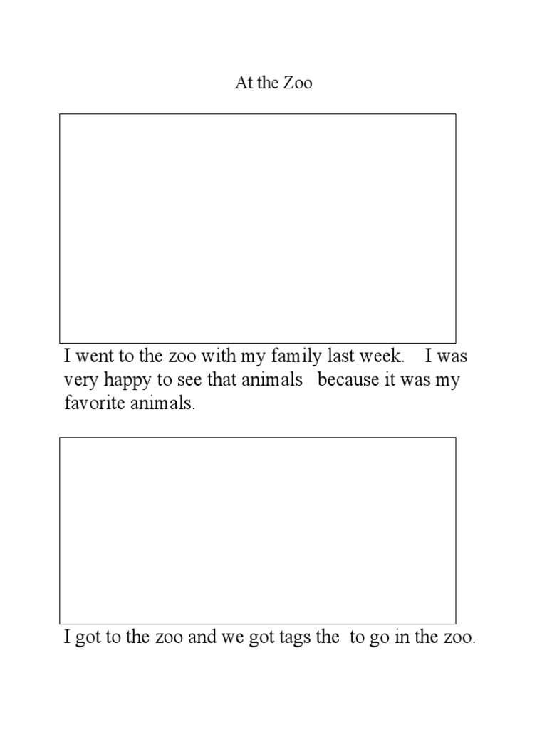 At The Zoo | PDF