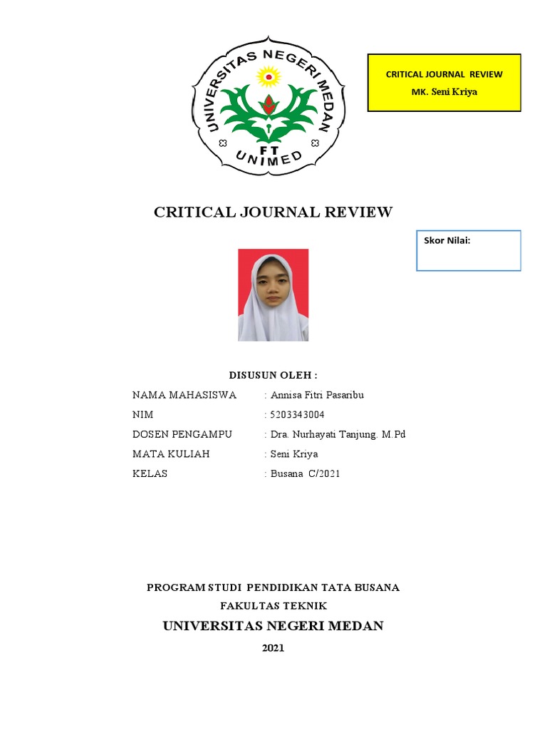 Critical Journal Review | PDF