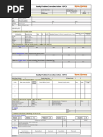 Quality Alert Template Excel Rev A | PDF | Software | Computing
